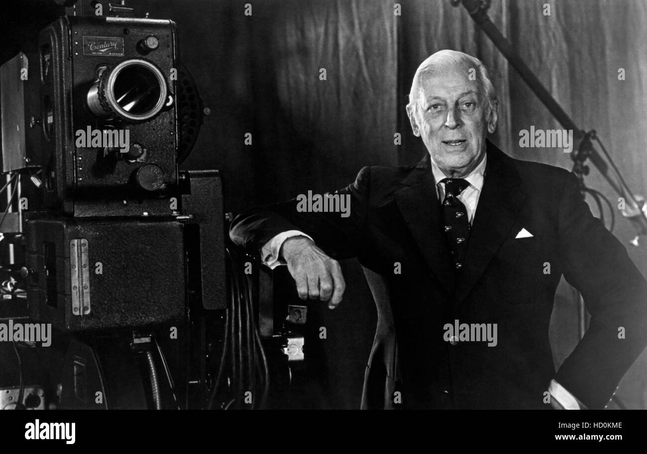 Alistair Cooke, ca. 1980s Stock Photo - Alamy