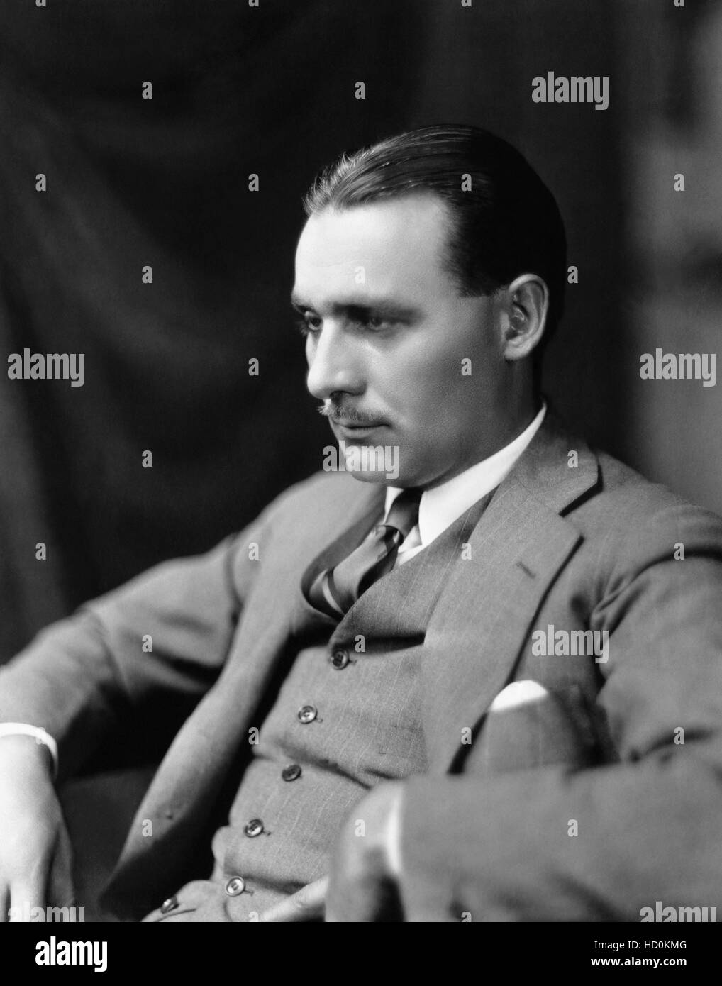 Director Alan Crosland, ca. 1930 Stock Photo - Alamy
