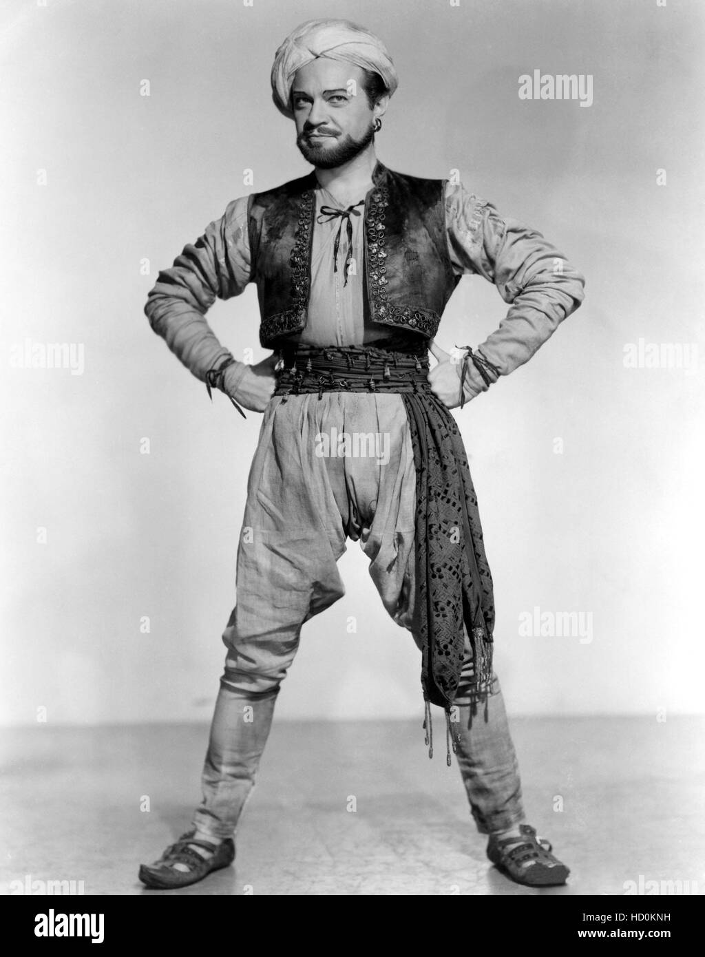 KISMET, Alfred Drake, Ziegfeld Theater, New York, 1953-55 Stock Photo ...