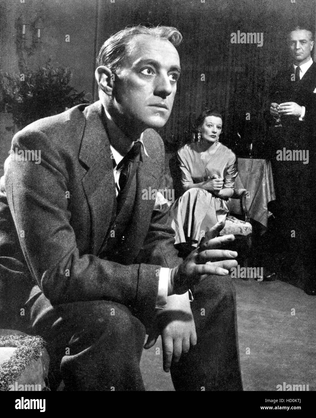 Alec Guinness and Eileen Peel in the original London stage production ...