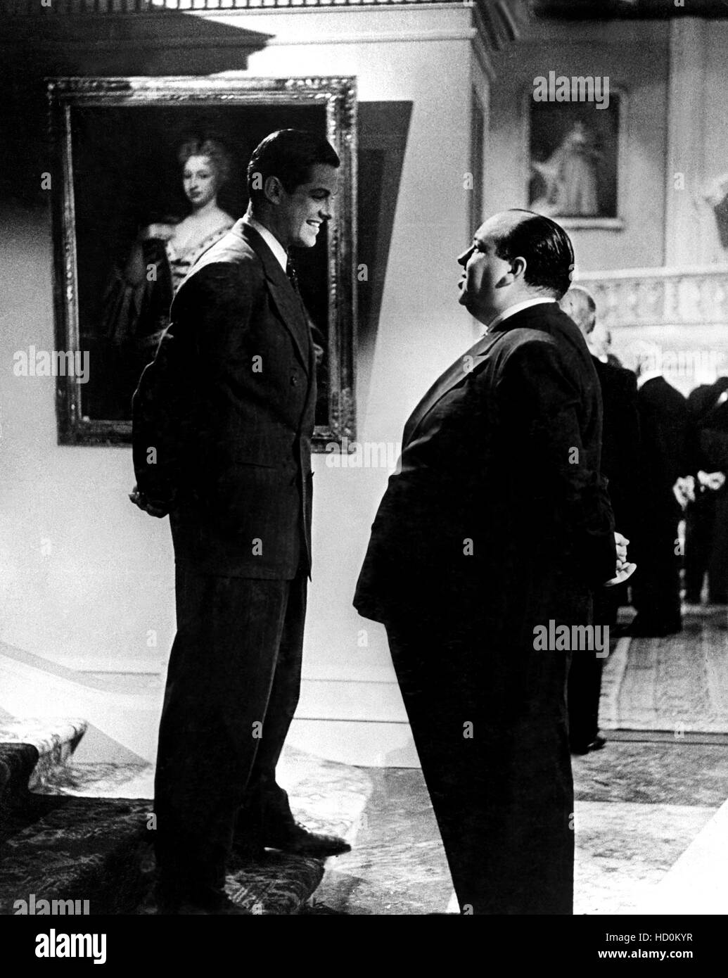 SABOTEUR, director ALFRED HITCHCOCK, prior to his cameo appearance ...