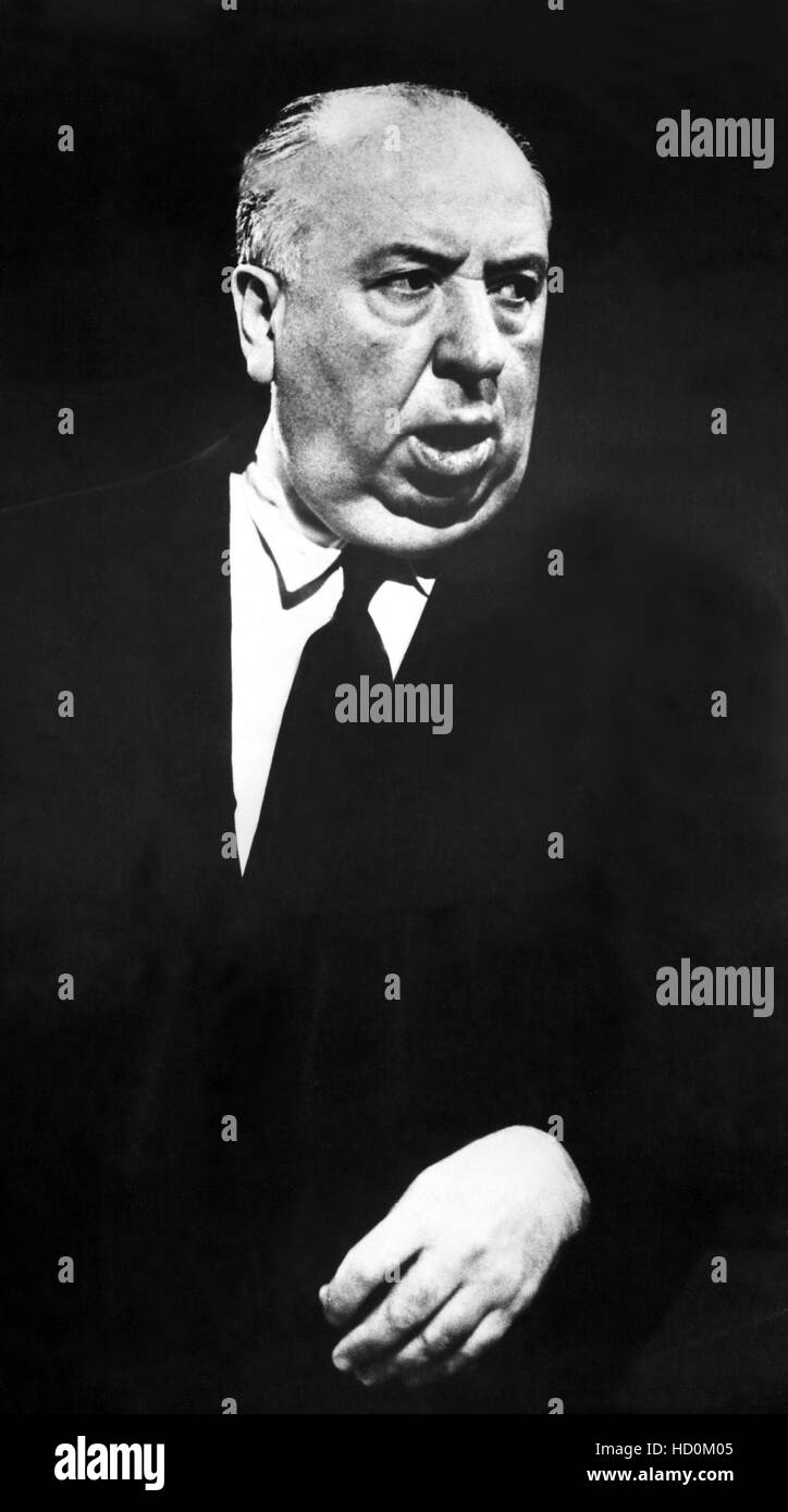 ALFRED HITCHCOCK PRESENTS, Alfred Hitchcock directing on set, circa ...