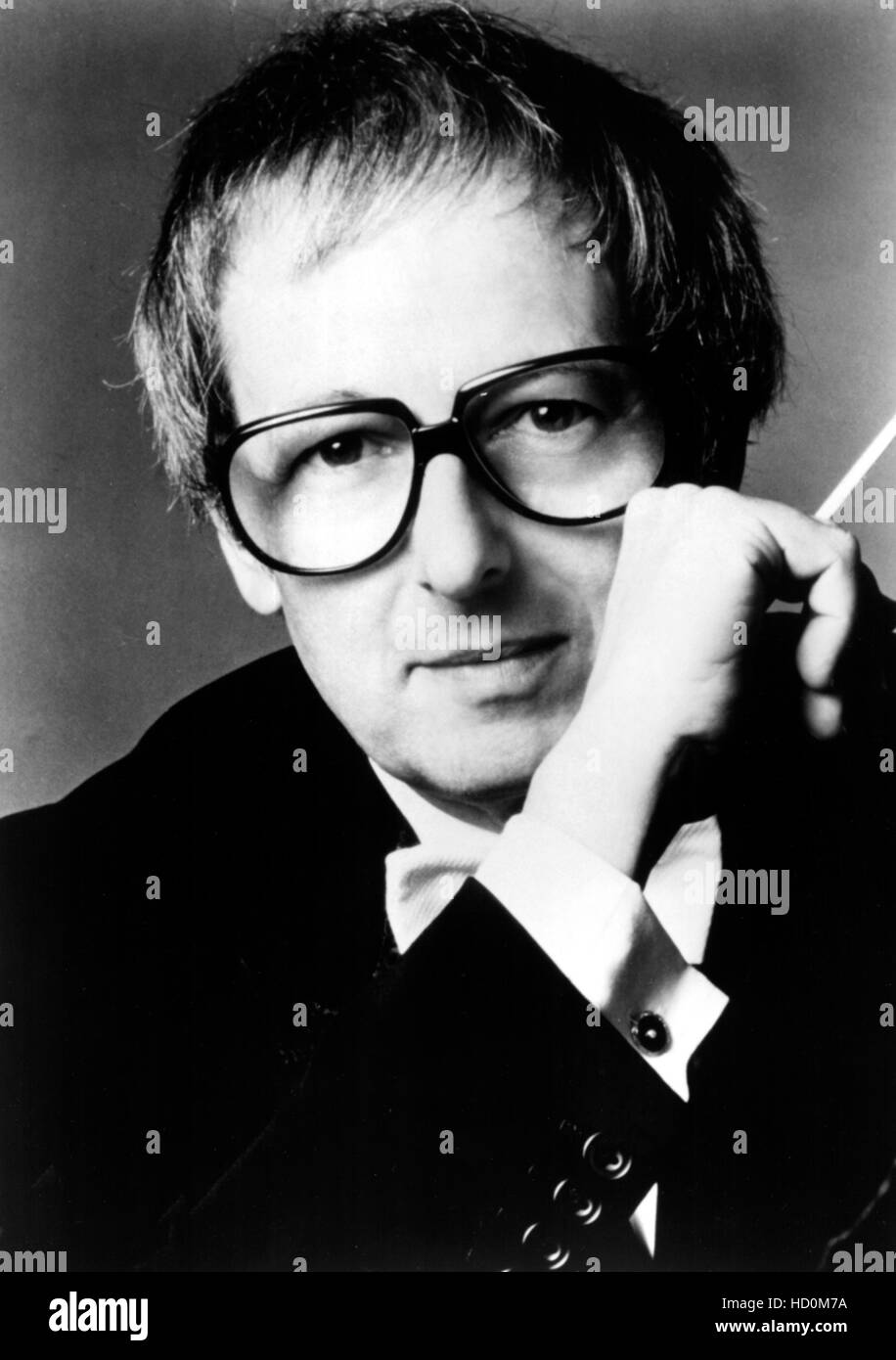 Andre Previn, portrait ca. 1992 Stock Photo - Alamy