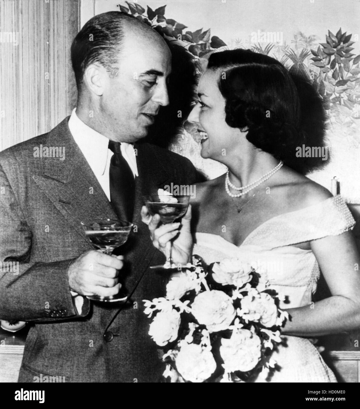 From left: Newlyweds Charles Lederer (third husband) and Anne Shirley ...