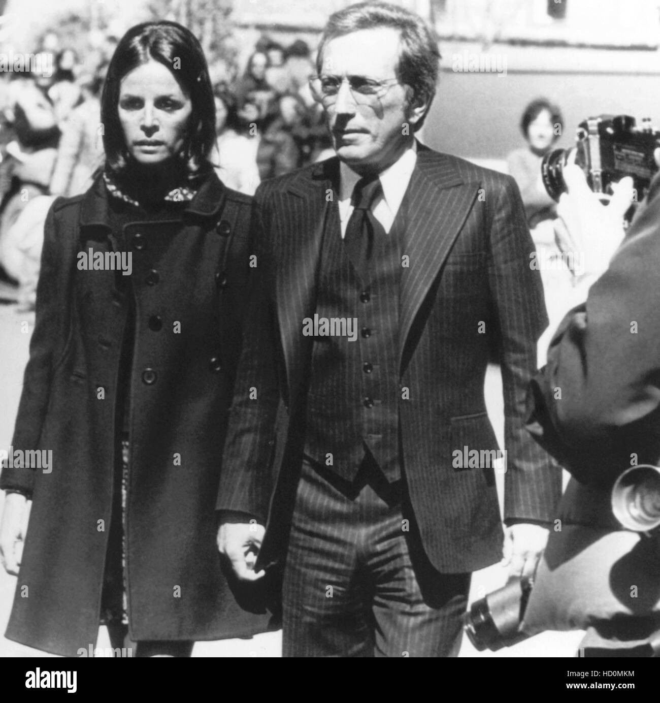 From left: Claudine Longet leaving the Aspen District Court with ex ...