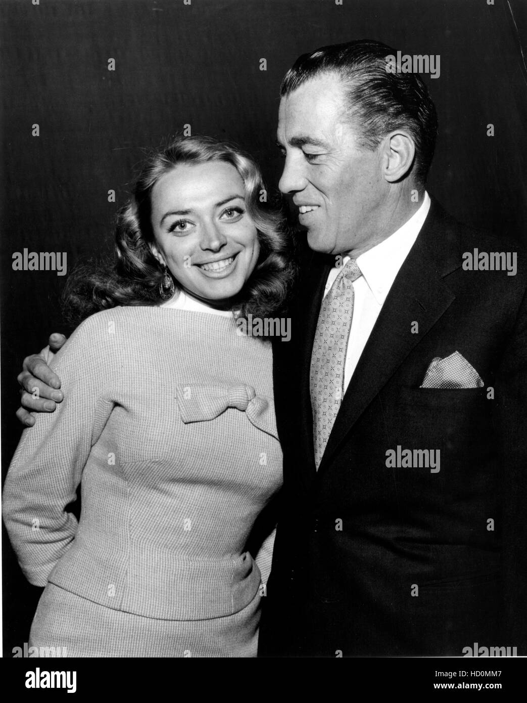 April Olrich, left, and Ed Sillivan, 1959 Stock Photo - Alamy