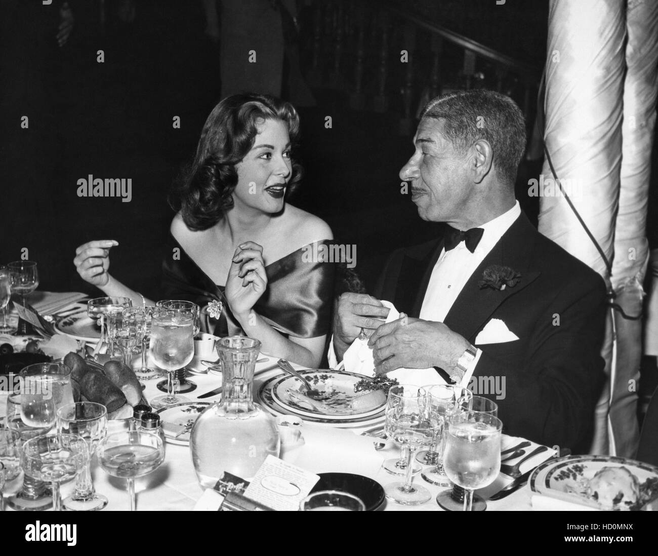 Arlene Dahl, 'Prince' Michael Romanoff, 1948 Stock Photo - Alamy
