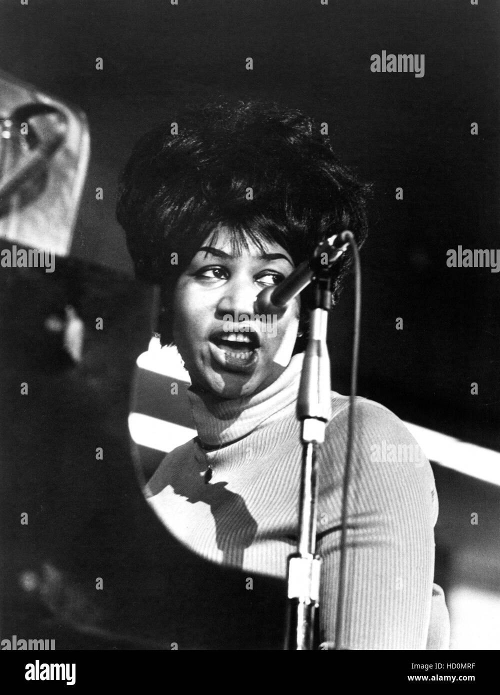 ARETHA FRANKLIN, during a concert celebrating 'Aretha Franklin Day' in ...