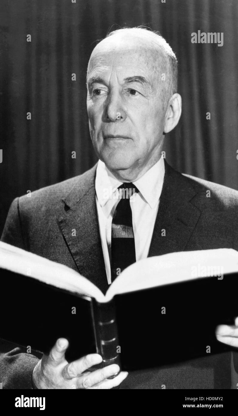 Archibald MacLeish, 1963 Stock Photo - Alamy
