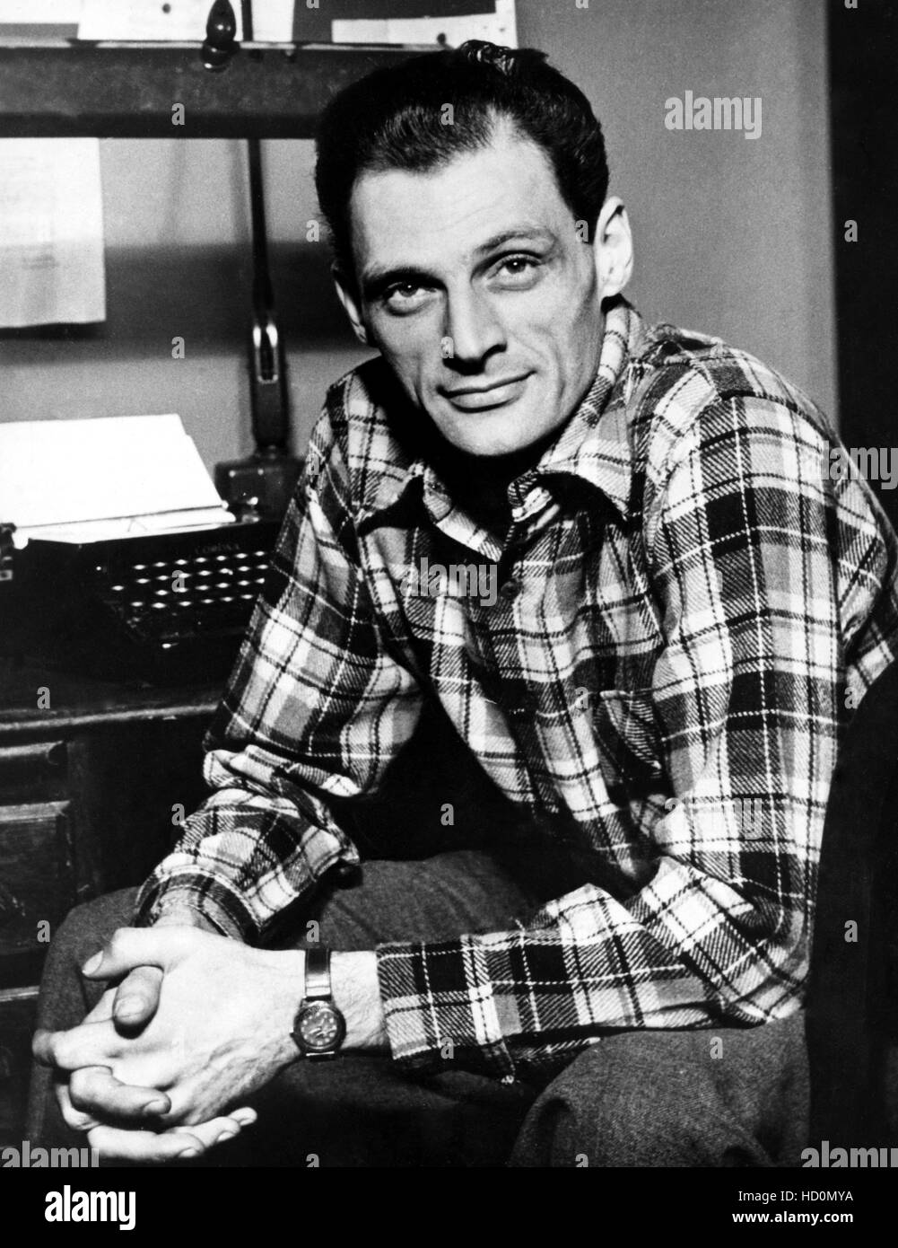 Arthur Miller, Portrait, 1950s Stock Photo - Alamy