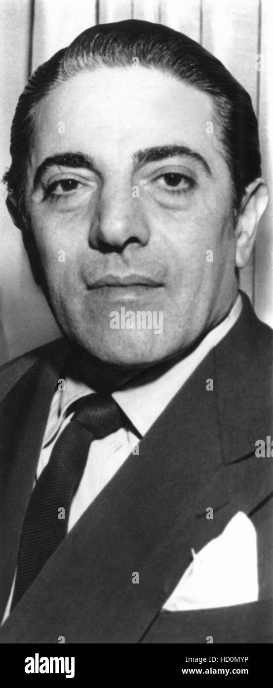 Aristotle Onassis, 1953 Stock Photo - Alamy