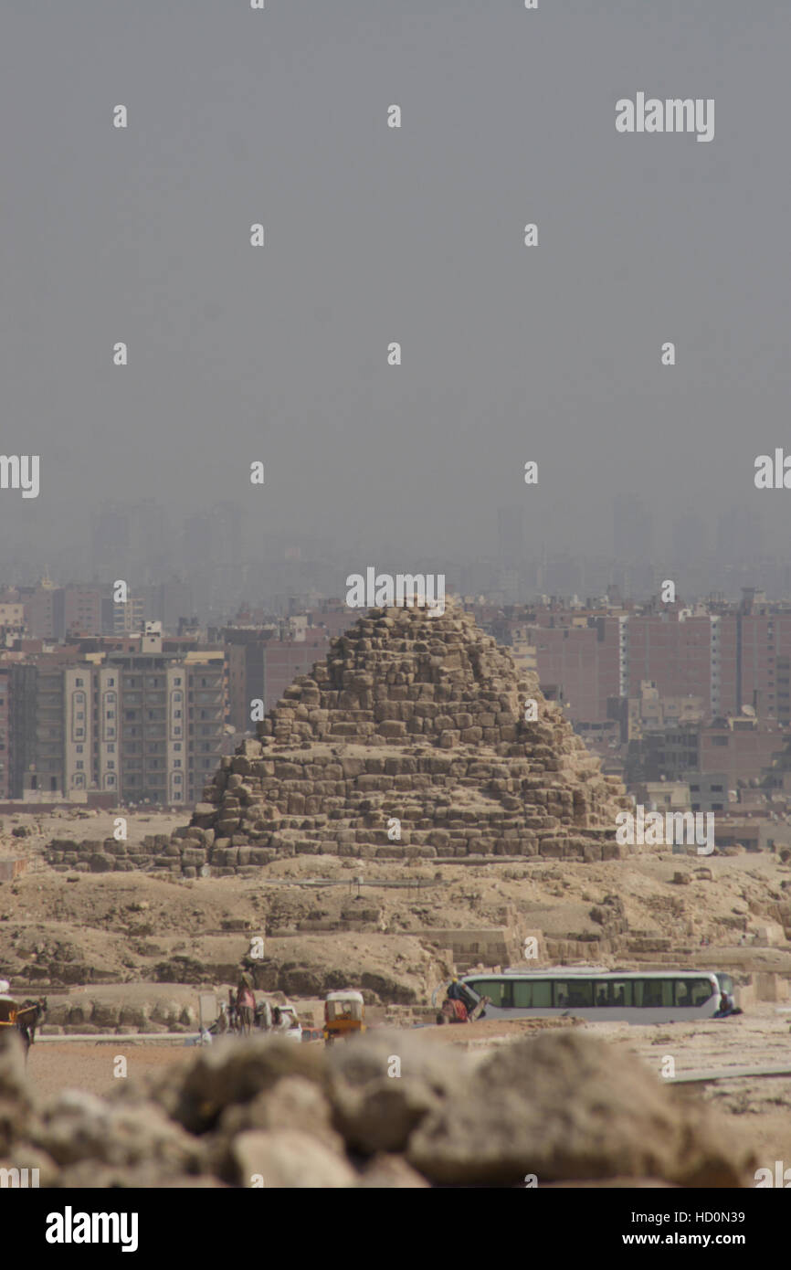 Pyramid area, Giza, Egypt Stock Photo - Alamy