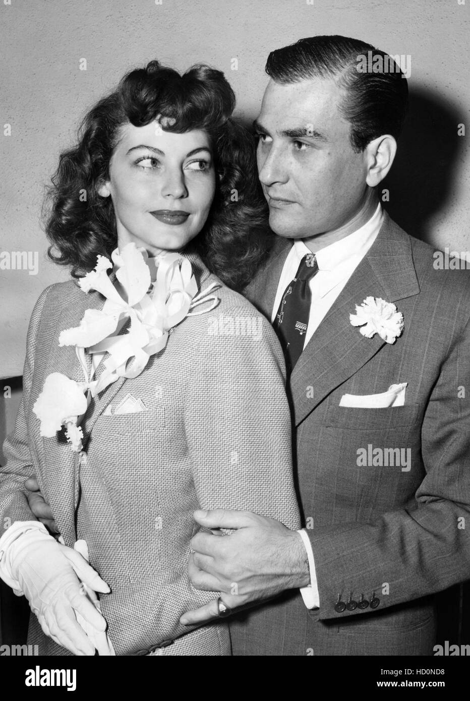 Ava Gardner, Artie Shaw, 1945 Stock Photo - Alamy