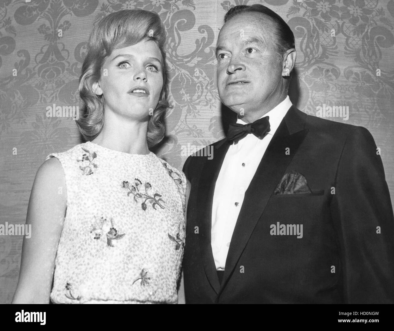 Lee Remick, left, congratulating Bob Hope on receiving the Screen ...