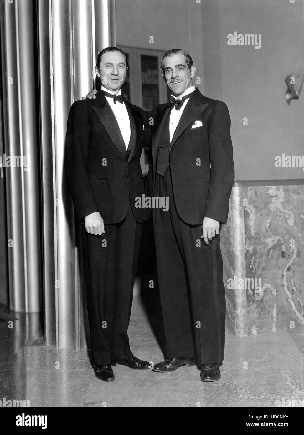 Bela Lugosi, Boris Karloff, 1932 Stock Photo - Alamy
