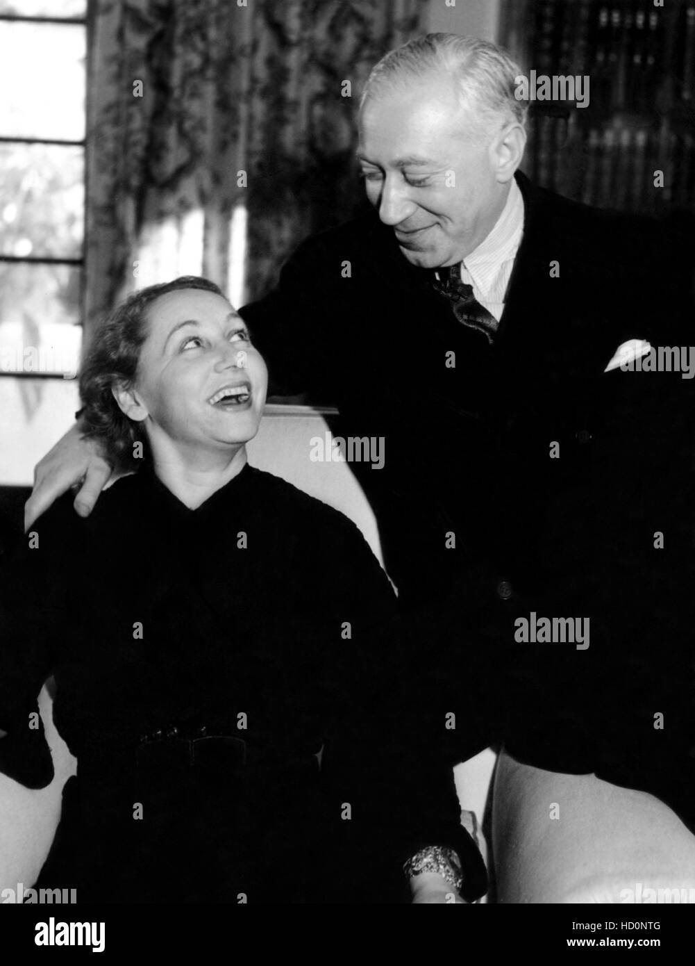 B. P. Schulberg and wife Adelaide Schulberg, Beverly Hills, California ...