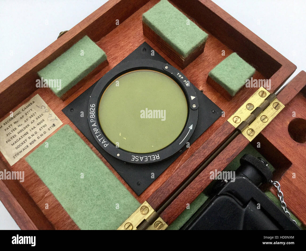 Ace maker aim G.G.S giro gunsight recorder Stock Photo - Alamy