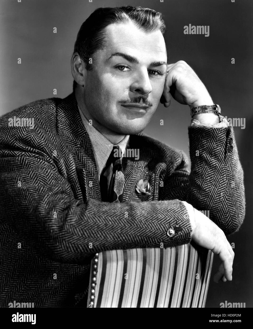 Brian Donlevy, Paramount Pictures publicity shot, ca. 1942 Stock Photo ...