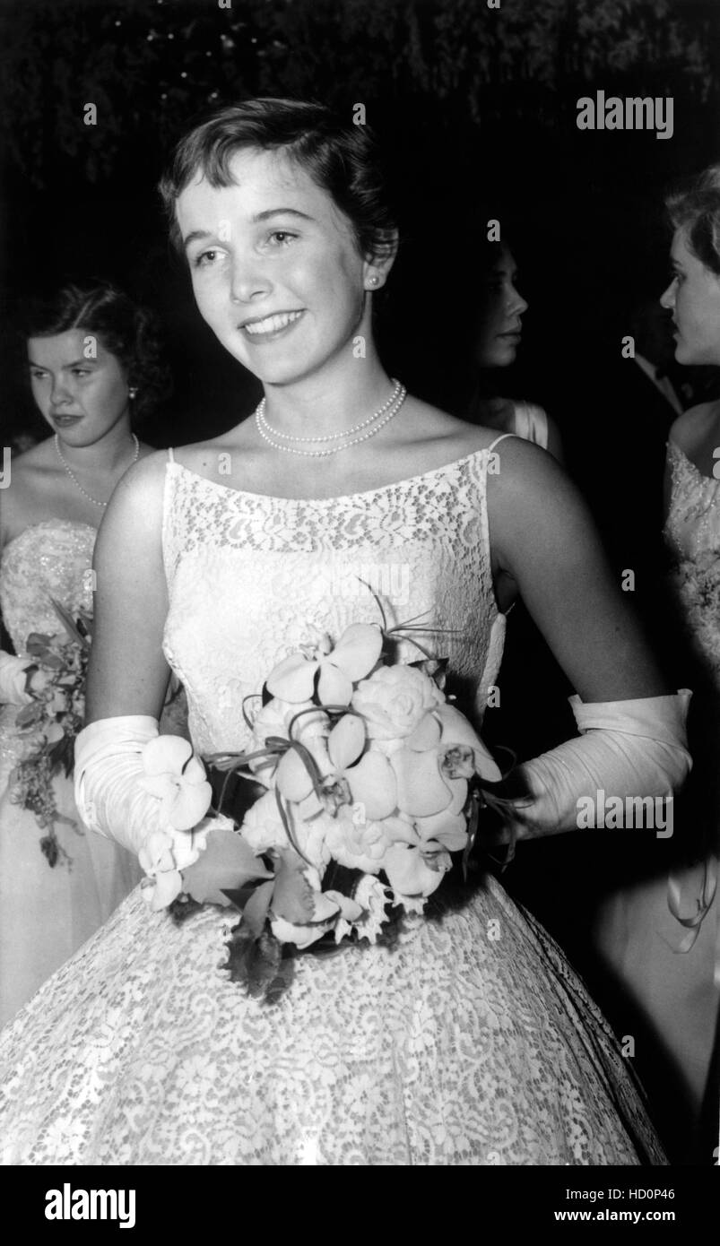 Brooke Hayward making her debut at the Debutante Cotillion and ...