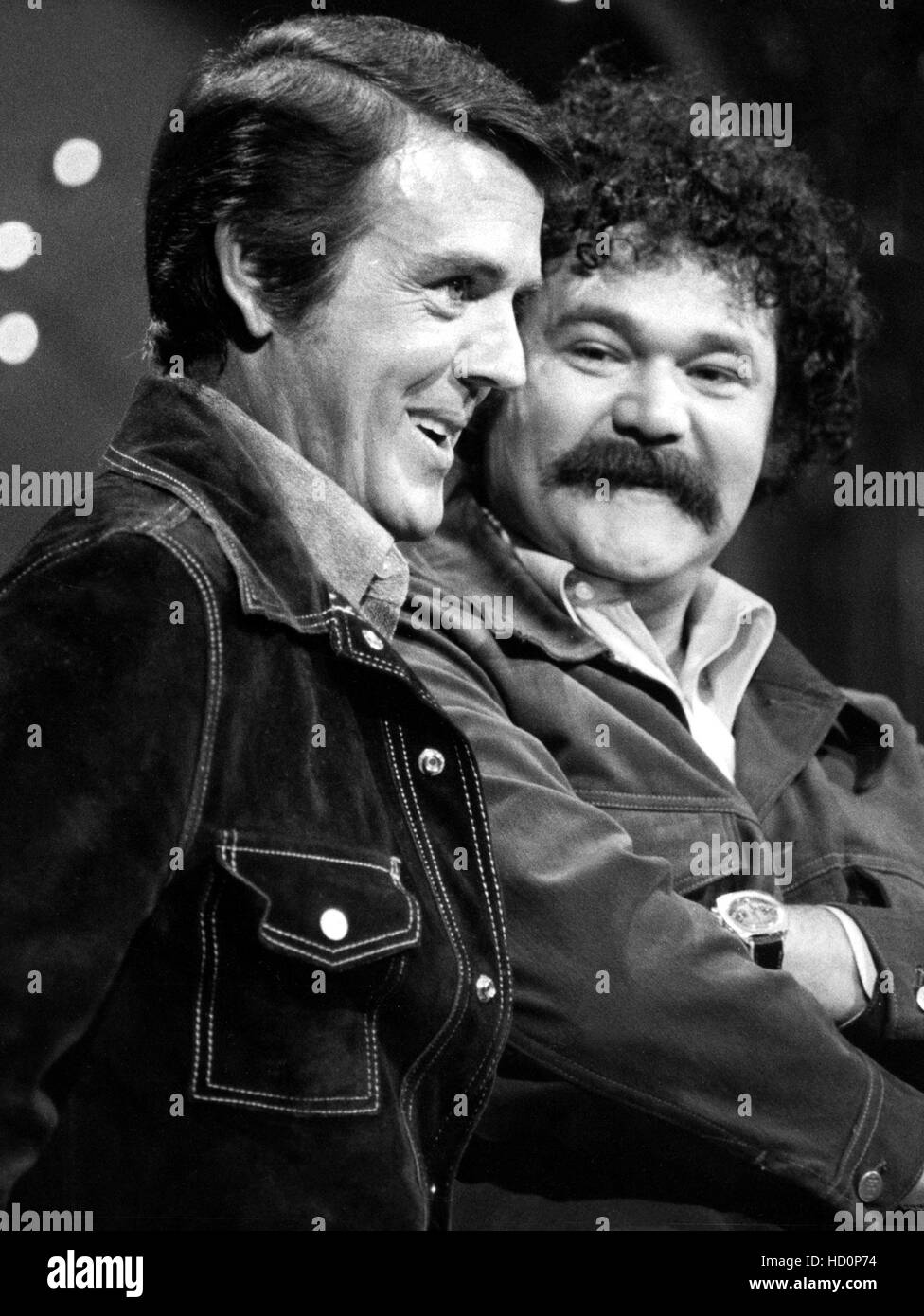 BURNS AND SCHREIBER, Jack Burns II, Avery Schreiber, 1973 Stock Photo ...