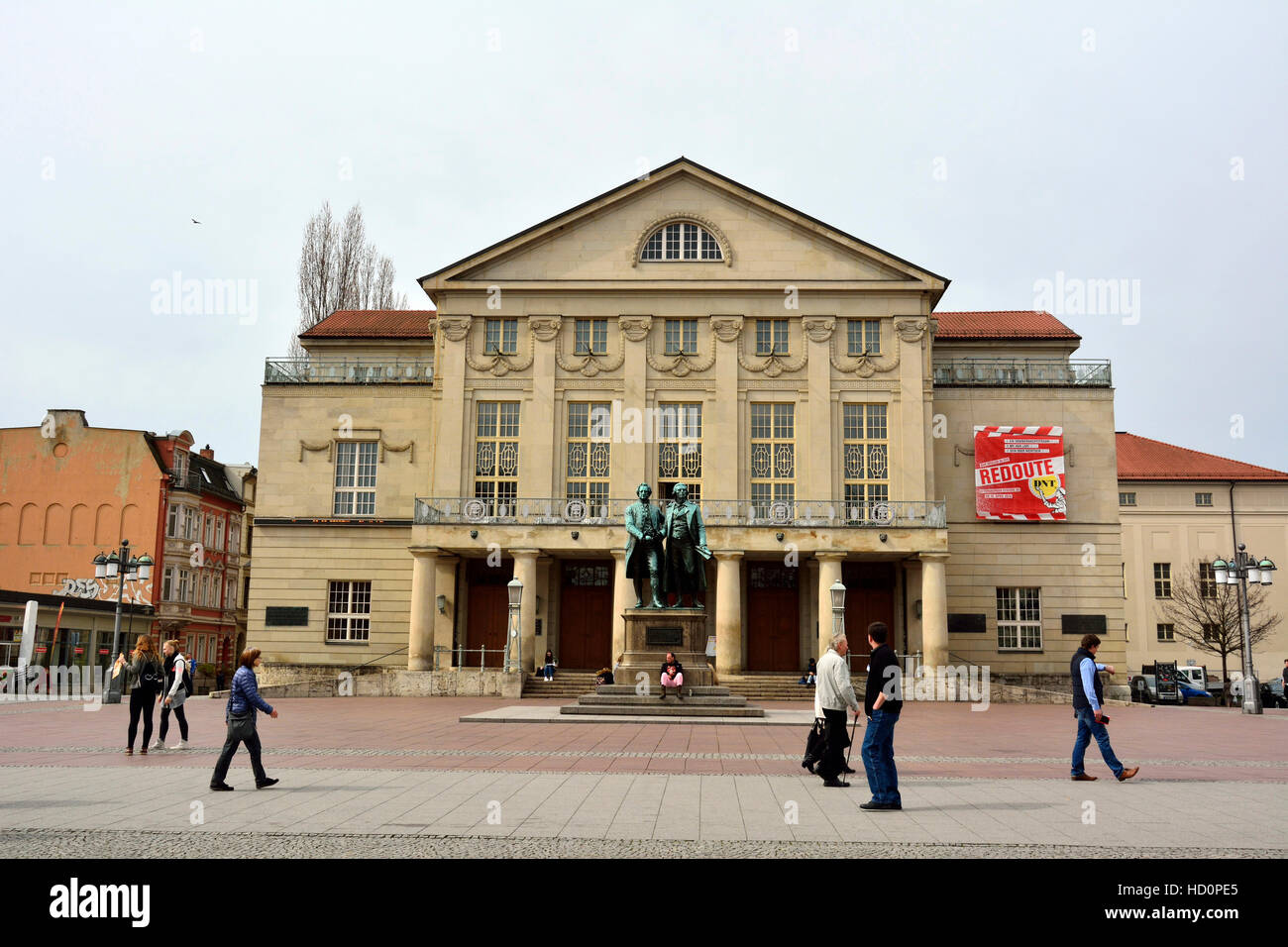 Germany the deutsches theater german theatre hi-res stock photography ...