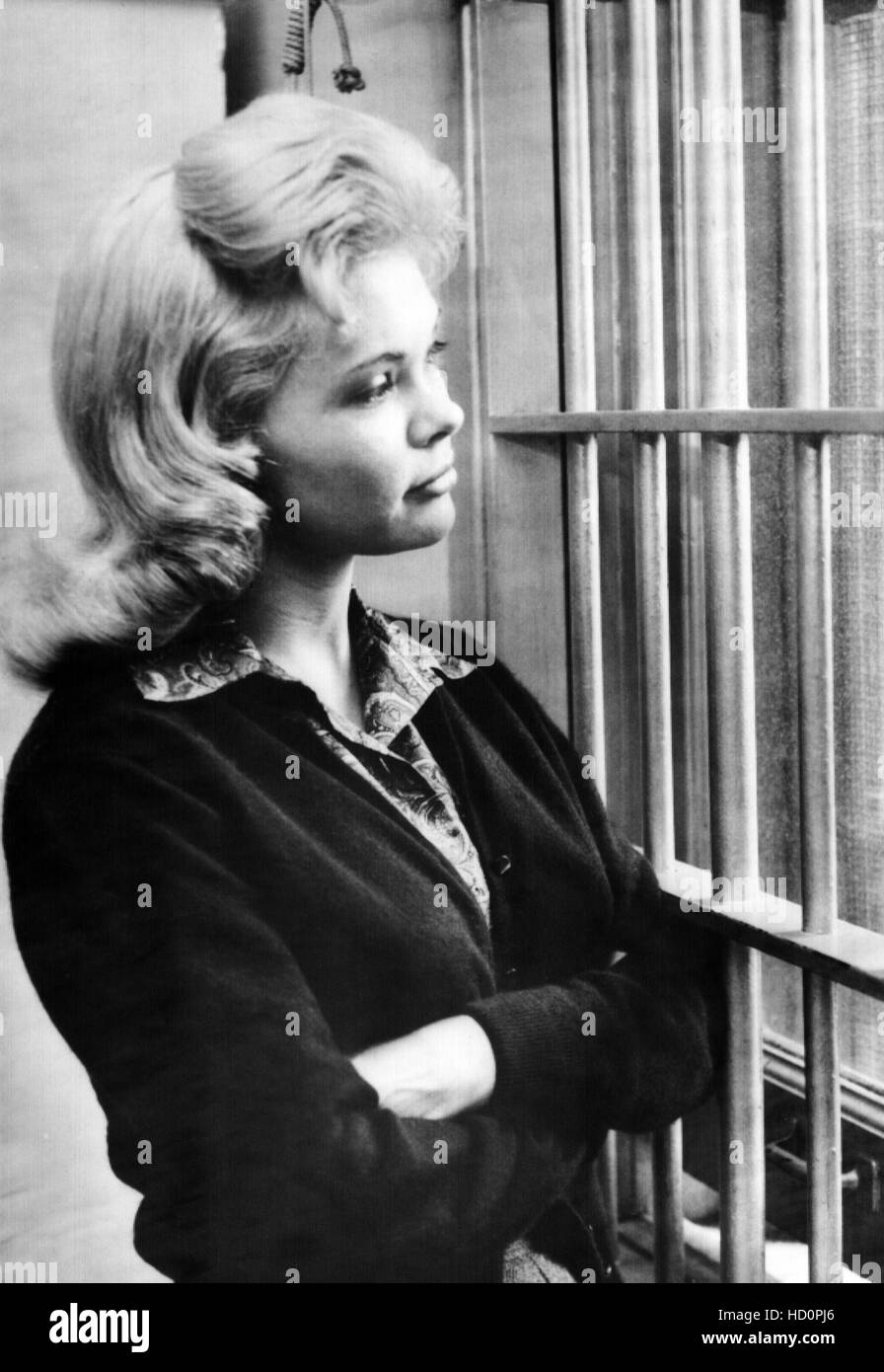 Candy Barr in Dallas County Jail after being arrested for possession of ...