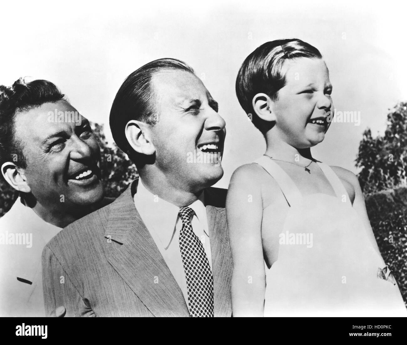 From left, actor and boxer Carl Brisson; his son, producer Frederick ...