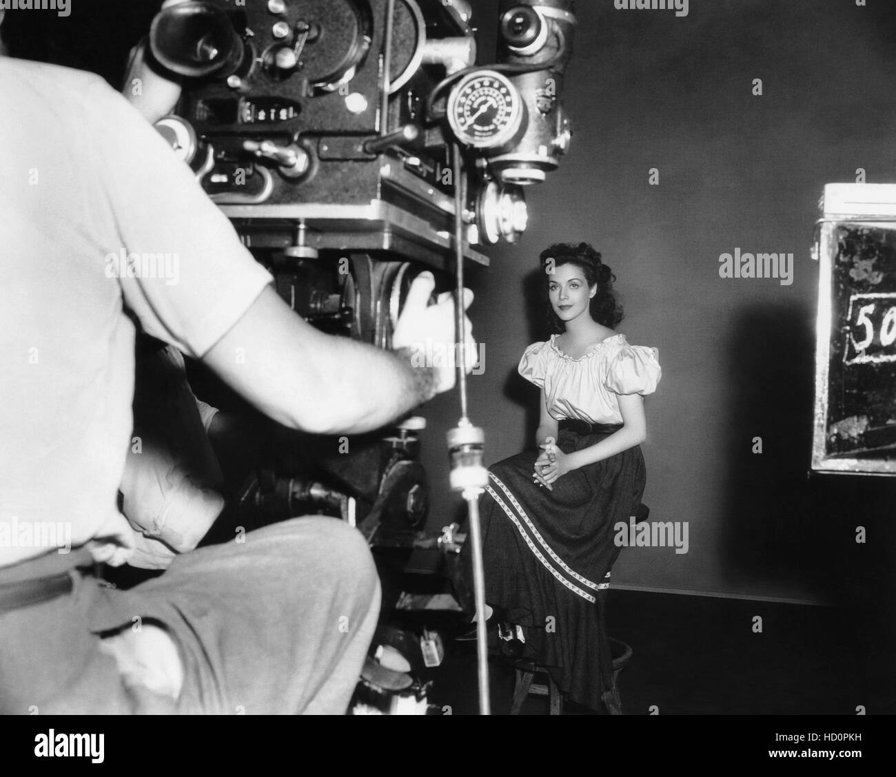 Carol Bruce's Columbia screen test, 1941 Stock Photo - Alamy