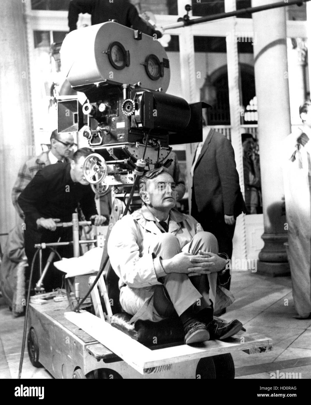 David Lean on the set of LAWRENCE OF ARABIA, 1962 Stock Photo - Alamy