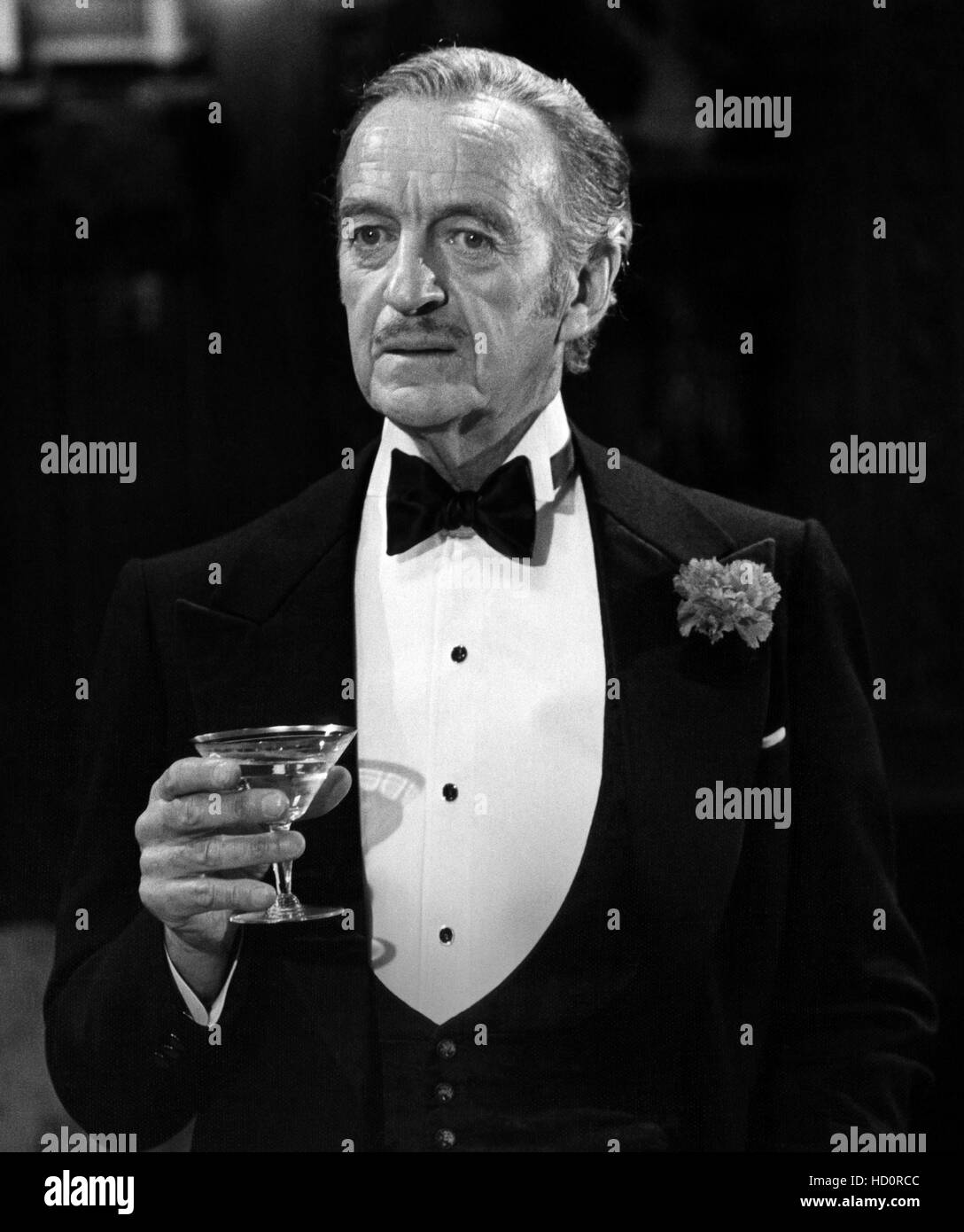 David Niven, ca. 1980s Stock Photo - Alamy