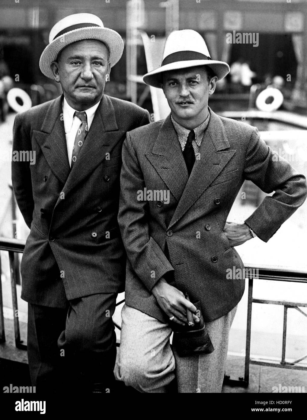 Co-founders of 20th Century-Fox, JOSEPH M. SCHENCK and DARRYL F. ZANUCK ...