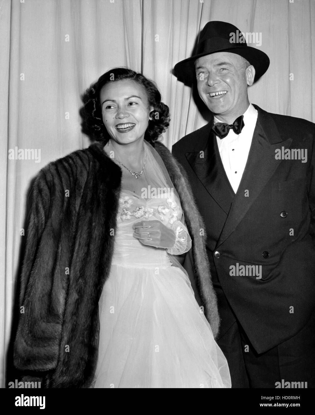 From left: Gloria Jagger with husband, Dean Jagger at Hollywood ...