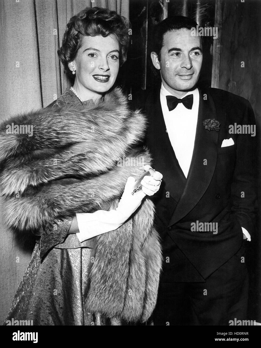 Deborah Kerr, Leo Genn, at Academy Awards, 1952 Stock Photo - Alamy