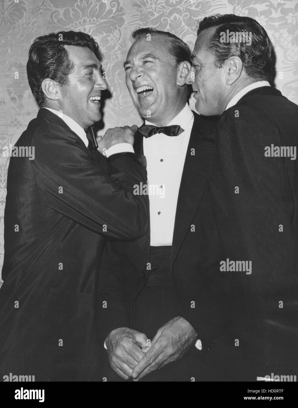 DEAN MARTIN, Gary Cooper and Tony Martin share a laugh at the Friar's ...