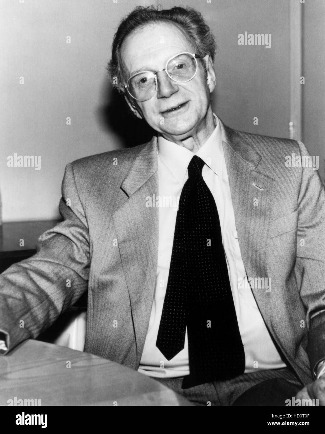 Dennis Potter, early 1990s Stock Photo - Alamy