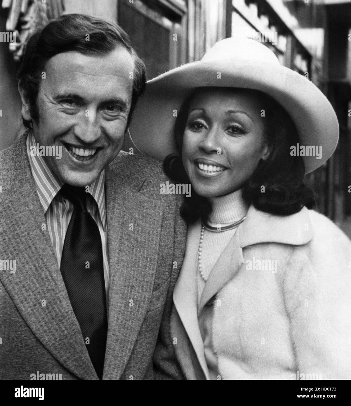 David Frost (left) and Diahann Carroll in London, March 26, 1972 Stock ... David Frost (left) and Diahann Carroll in London, March 26, 1972 Stock ...
