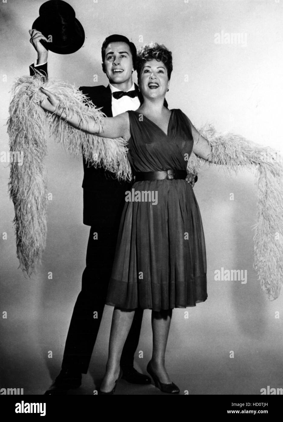 Ethel Merman, with Ron Husmann, ca. 1961 Stock Photo - Alamy