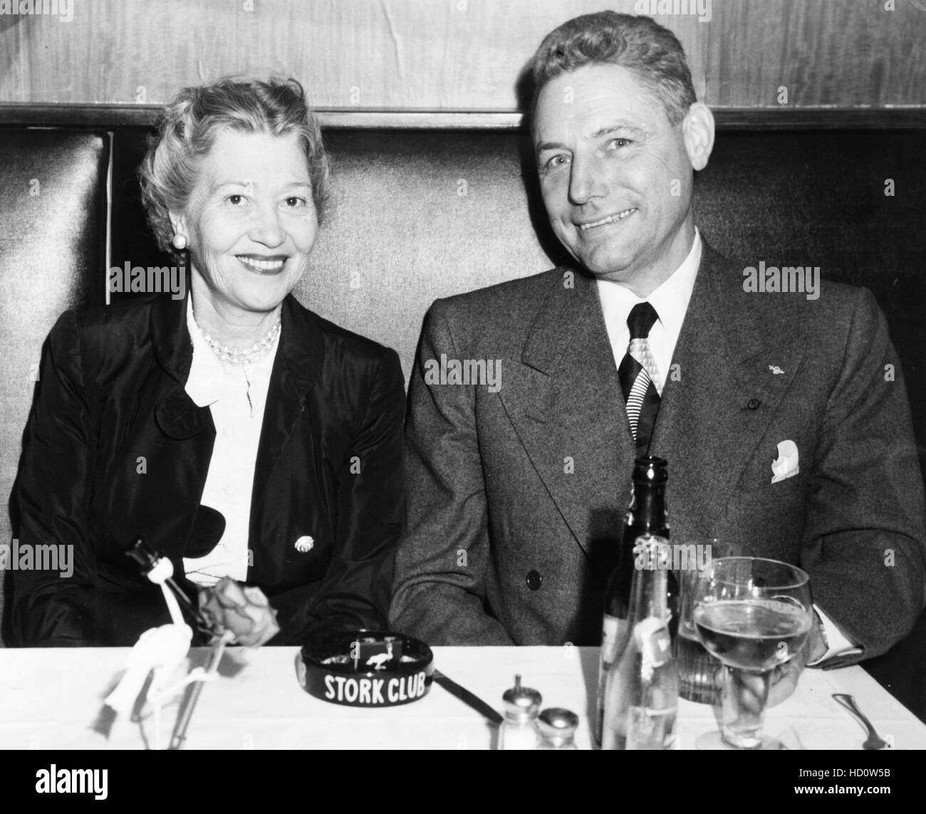 Fay Bainter (left) with husband Reginald Venable at The Stork Club in ...