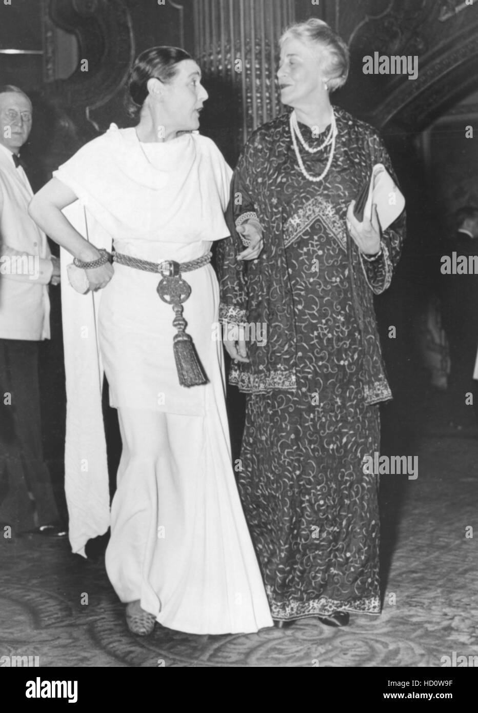 Fannie Hurst and Mme. Ruth Bryan Owen Rohde at the NY premiere of 'Life ...