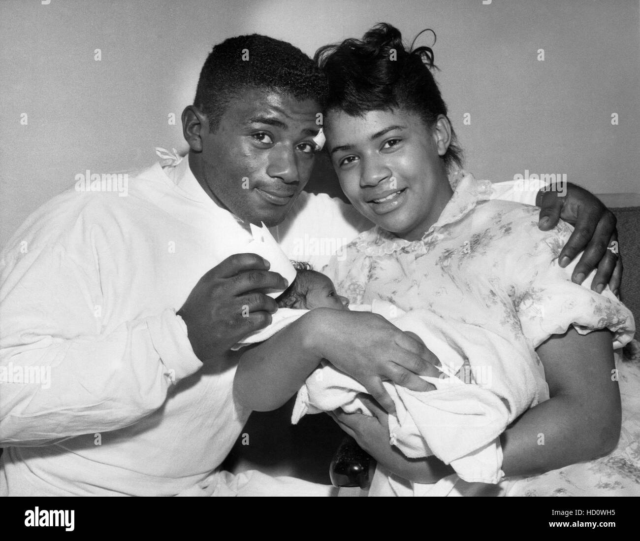 From left: heavyweight boxing champion, Floyd Patterson with his wife ...