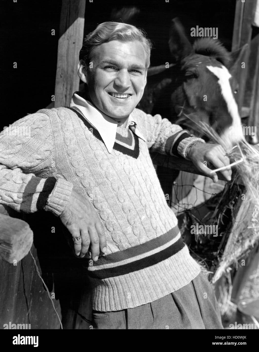 Forrest Tucker, ca. late 1940s Stock Photo - Alamy