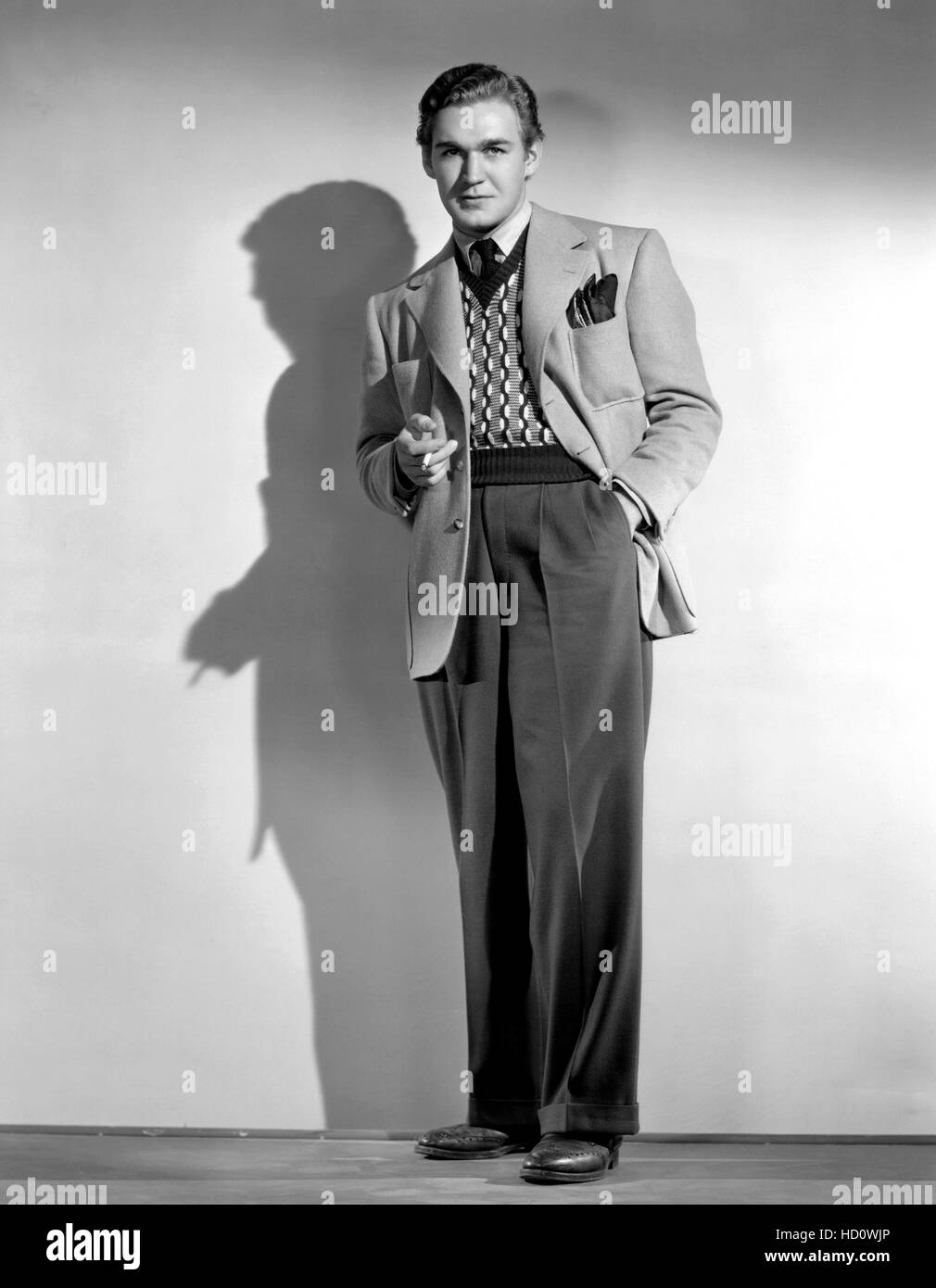 Forrest Tucker, ca. 1940s Stock Photo - Alamy