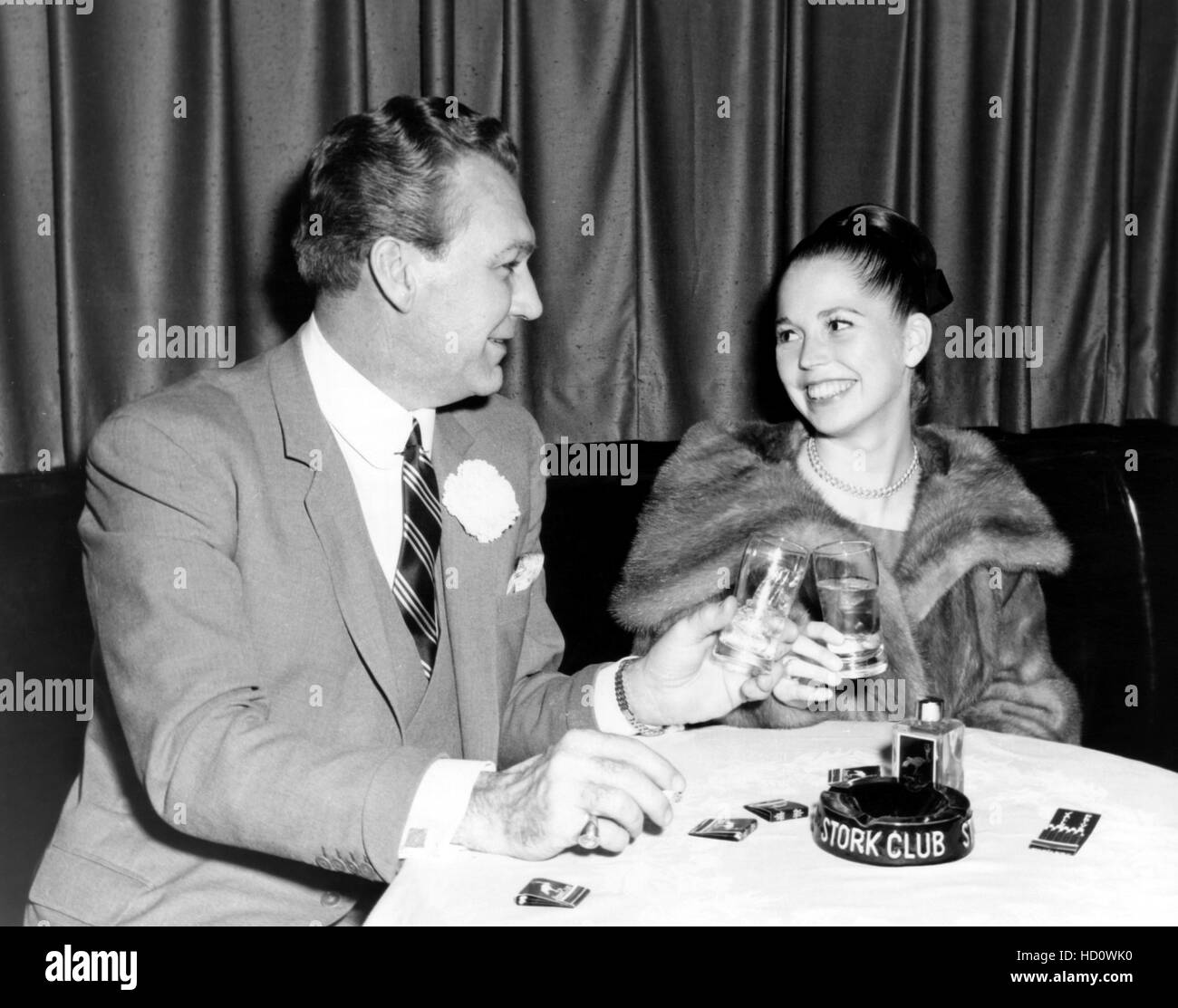 From left: Forrest Tucker and third wife, Marilyn Fisk proposing a ...