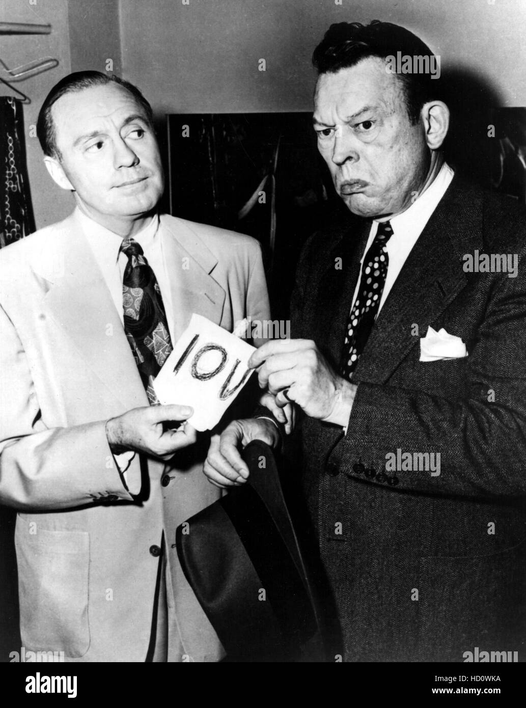 Jack Benny, Fred Allen in the 1940s Stock Photo - Alamy