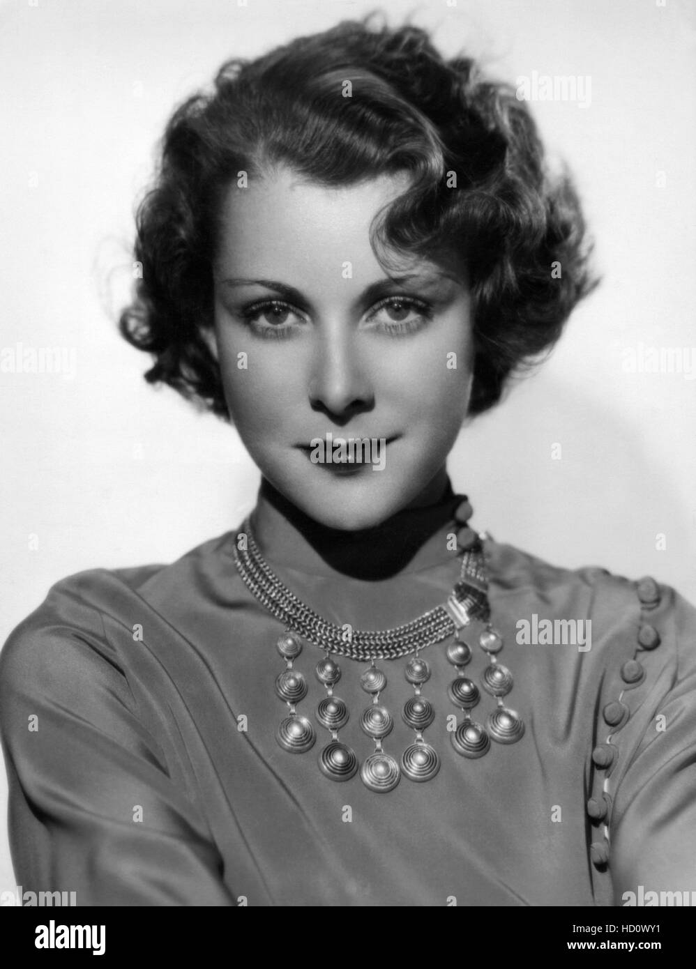 Frances Dee, Paramount Pictures portrait, ca. 1933 Stock Photo - Alamy