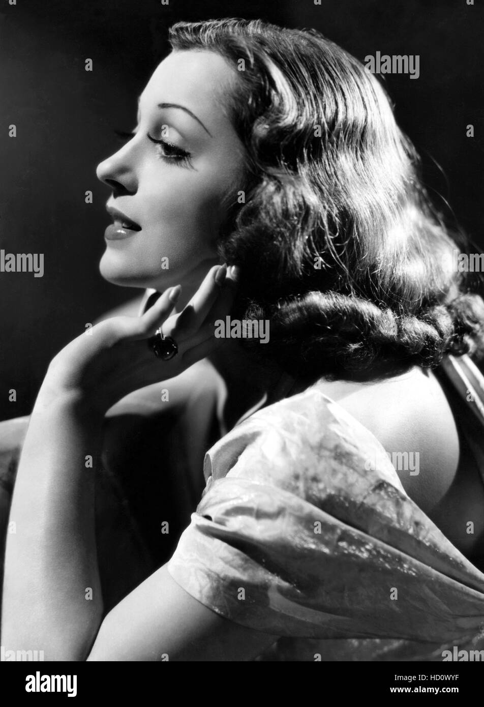 Frances Drake, Paramount Pictures portrait, 1935 Stock Photo - Alamy
