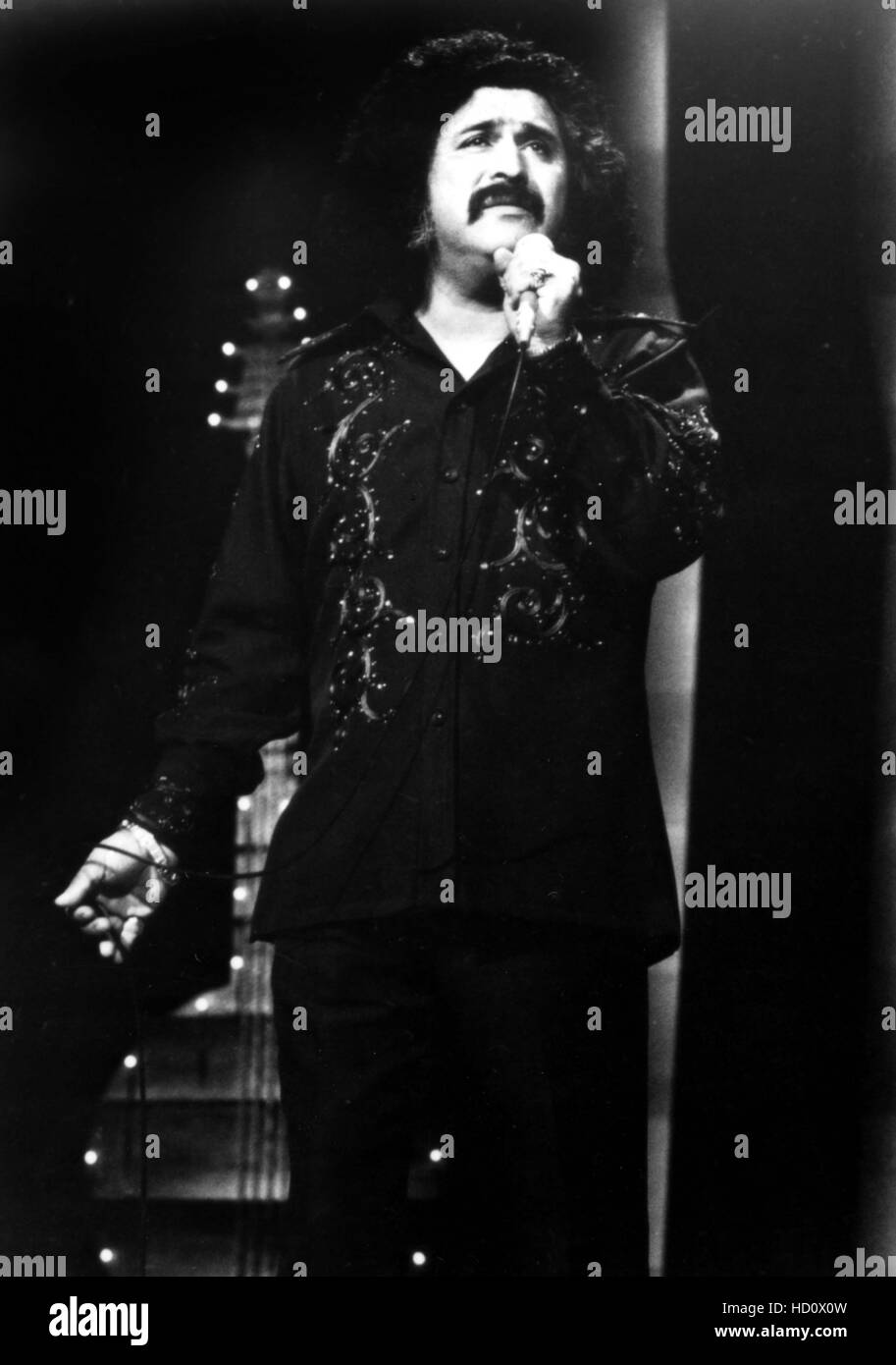 Freddy Fender in concert, ca. 1970s Stock Photo - Alamy