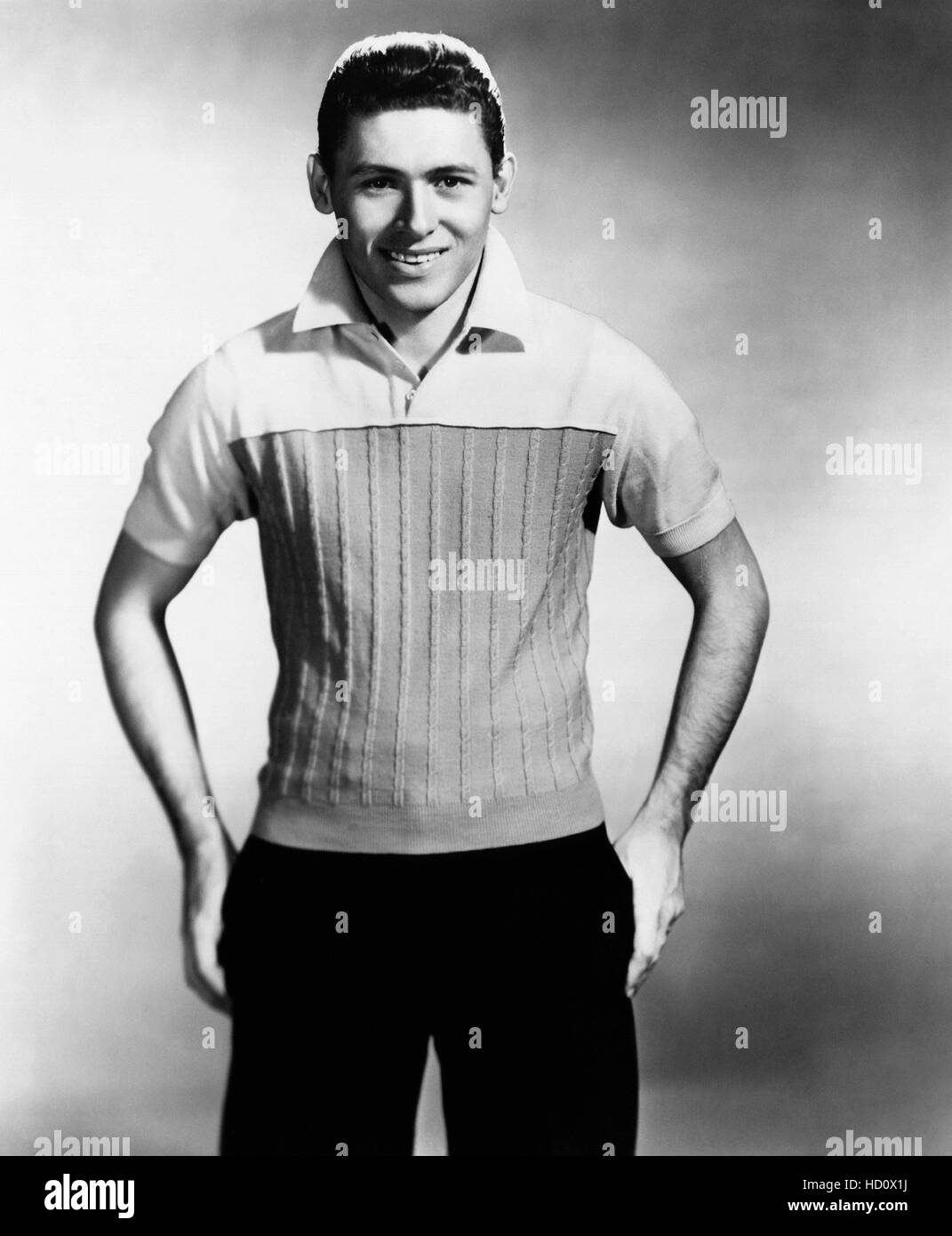 Frankie Ford, American pop singer, circa late 1950s Stock Photo - Alamy