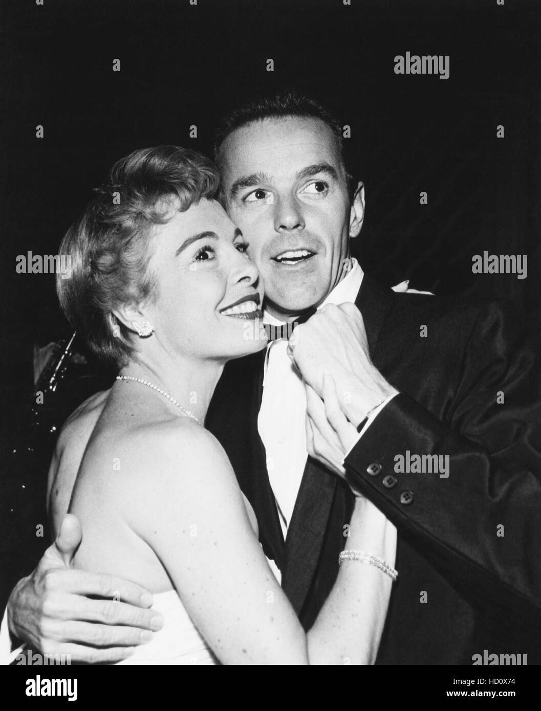 From left, Marge Champion, Gower Champion, ca. early 1950s Stock Photo ...