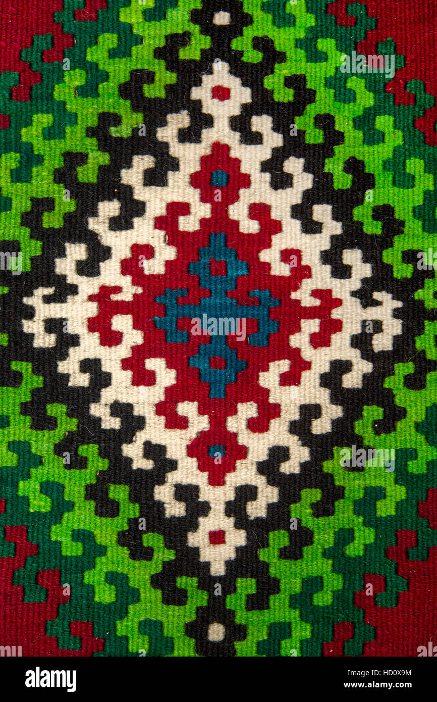 Ikat carpet design hi-res stock photography and images - Alamy